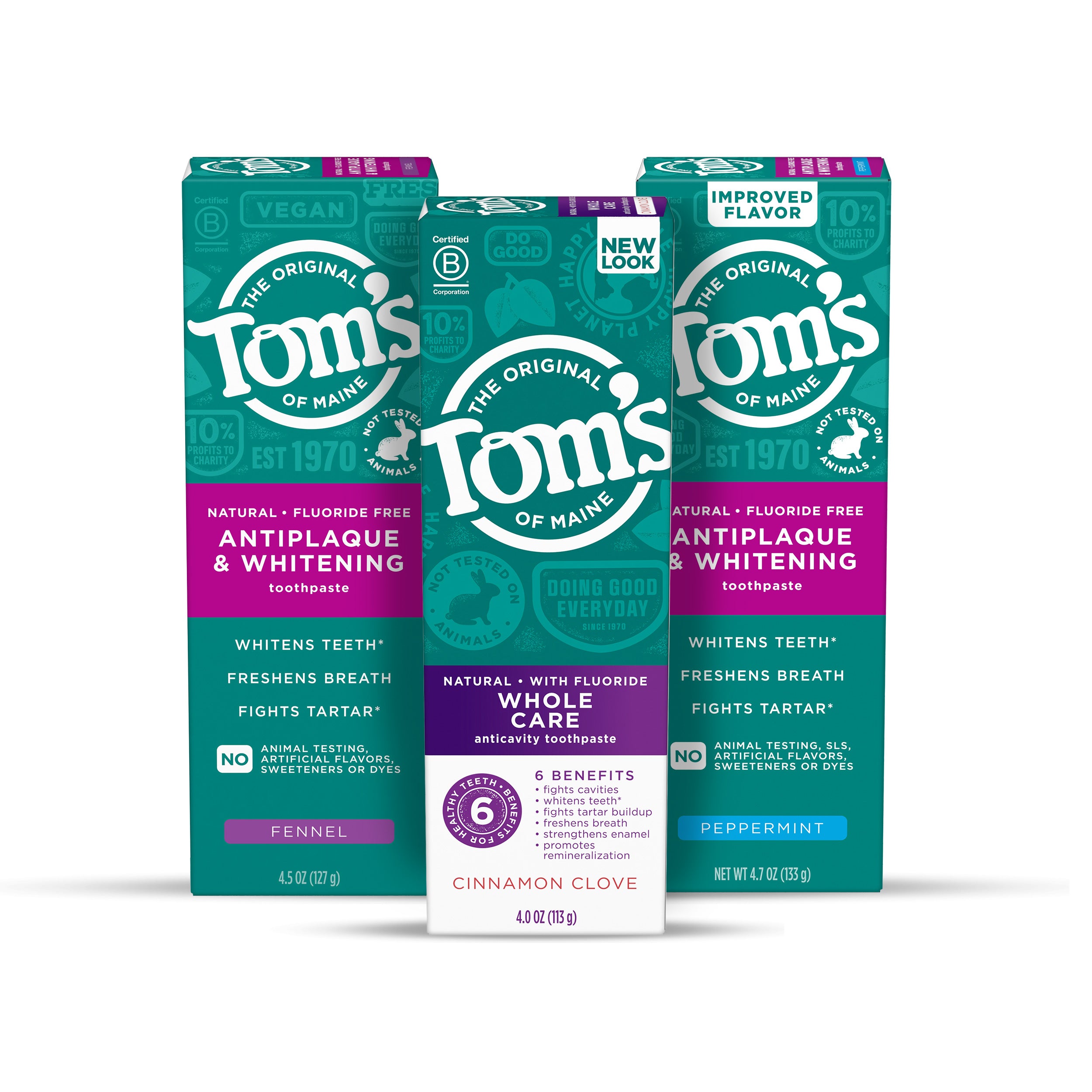 Best Sellers Toothpaste Trio - Tom's of Maine